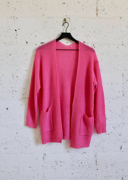 Pinky Promise Pink Open Front Cardigan – Wild Flor Boutique